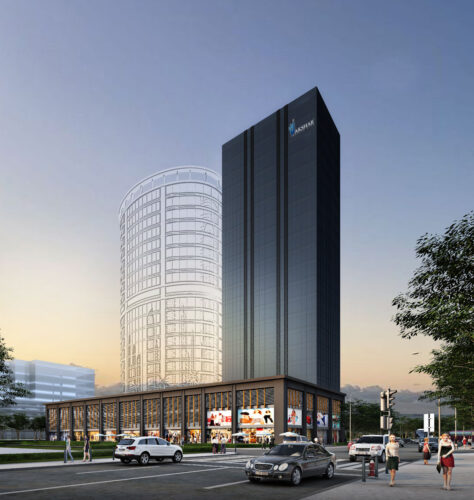 IT Park & Tower’s – DIMENSIONS ARCHITECTS